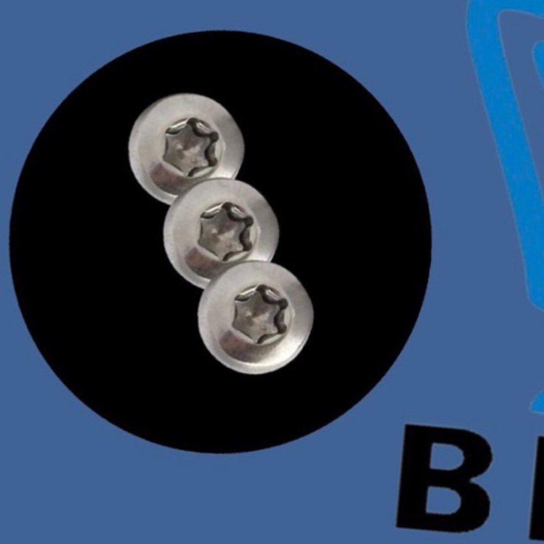 Benchmade Mini Freek Pocket Clip Screws 3x Silver TORX Screws Folding ...