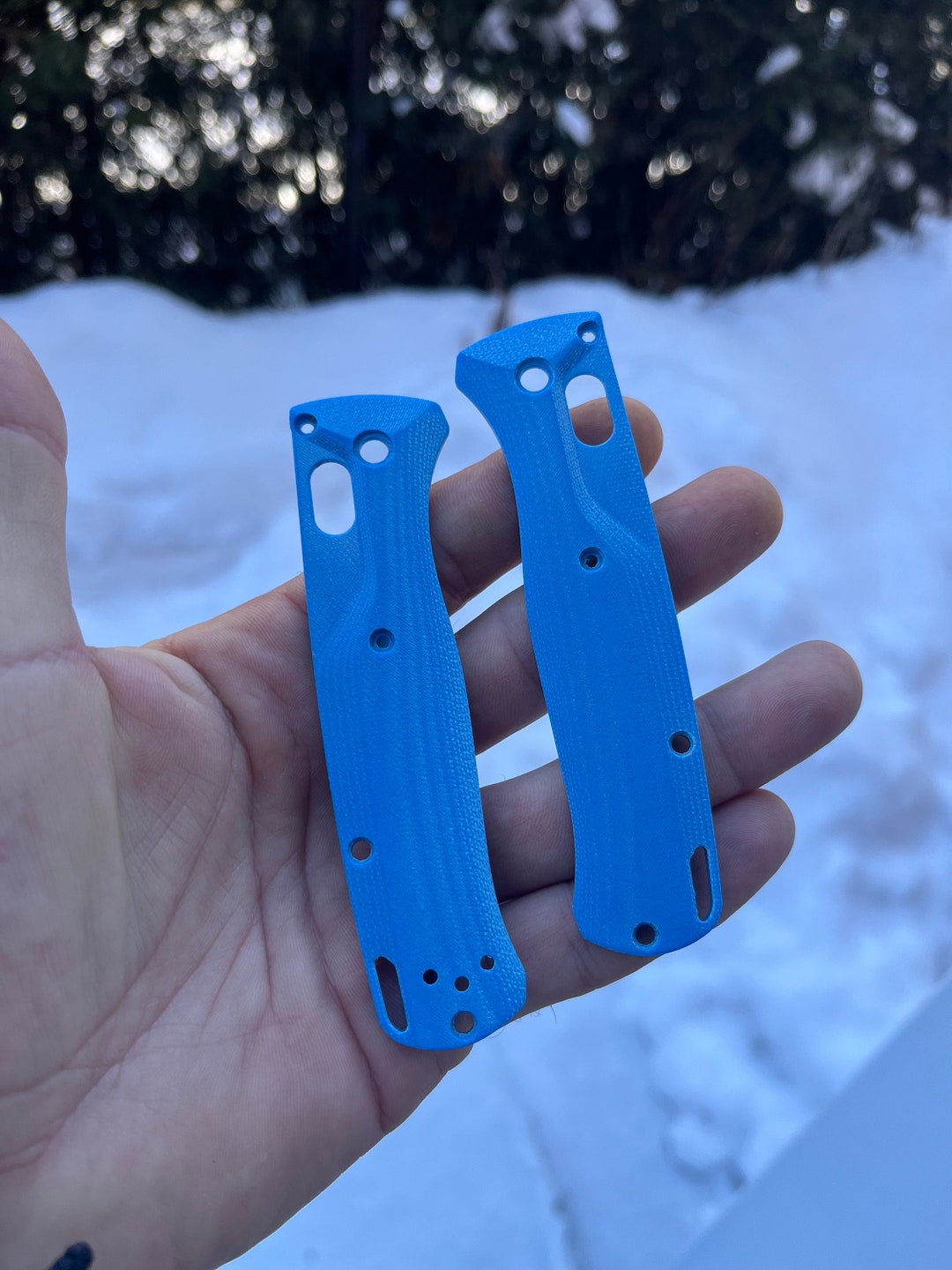 Benchmade Bugout 535 Replacement Scale Kit / BLUE G-10 Original Series ...