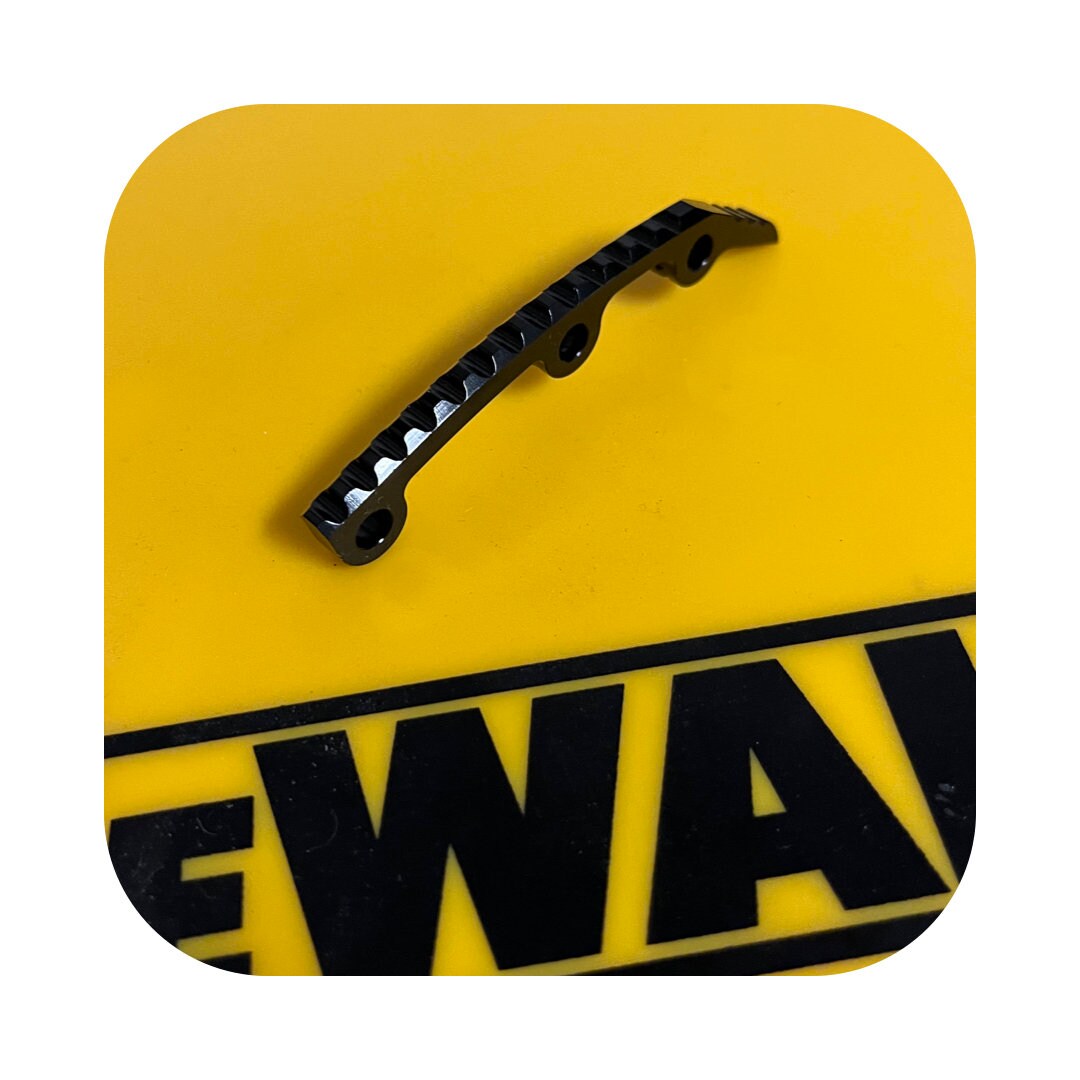 Fits Rick Hinderer XM-18 3.5” Models Only / 1x Backspacer • Black ...