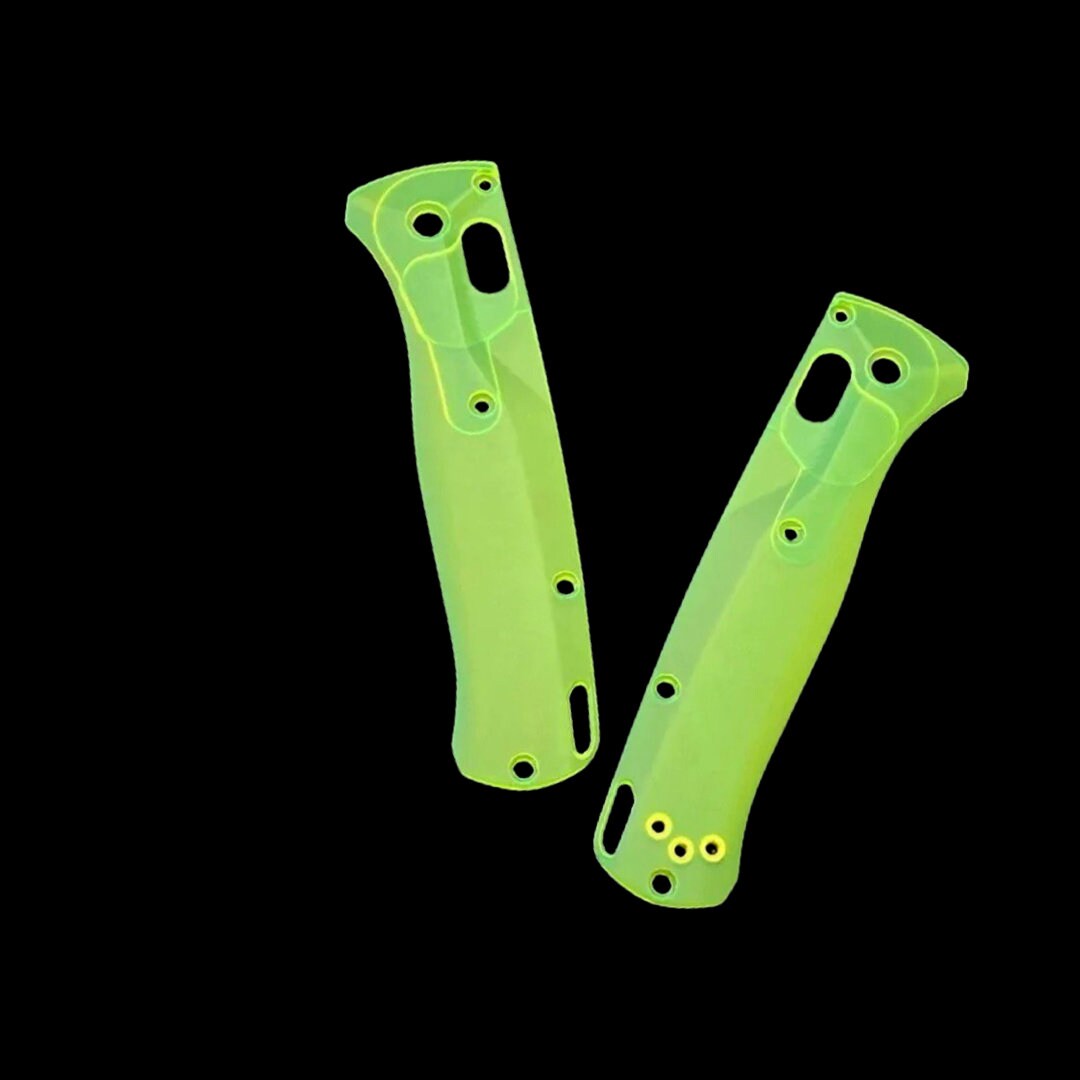 Benchmade Bugout 535 Replacement Scale Kit / Clear GREEN / Benchmade ...