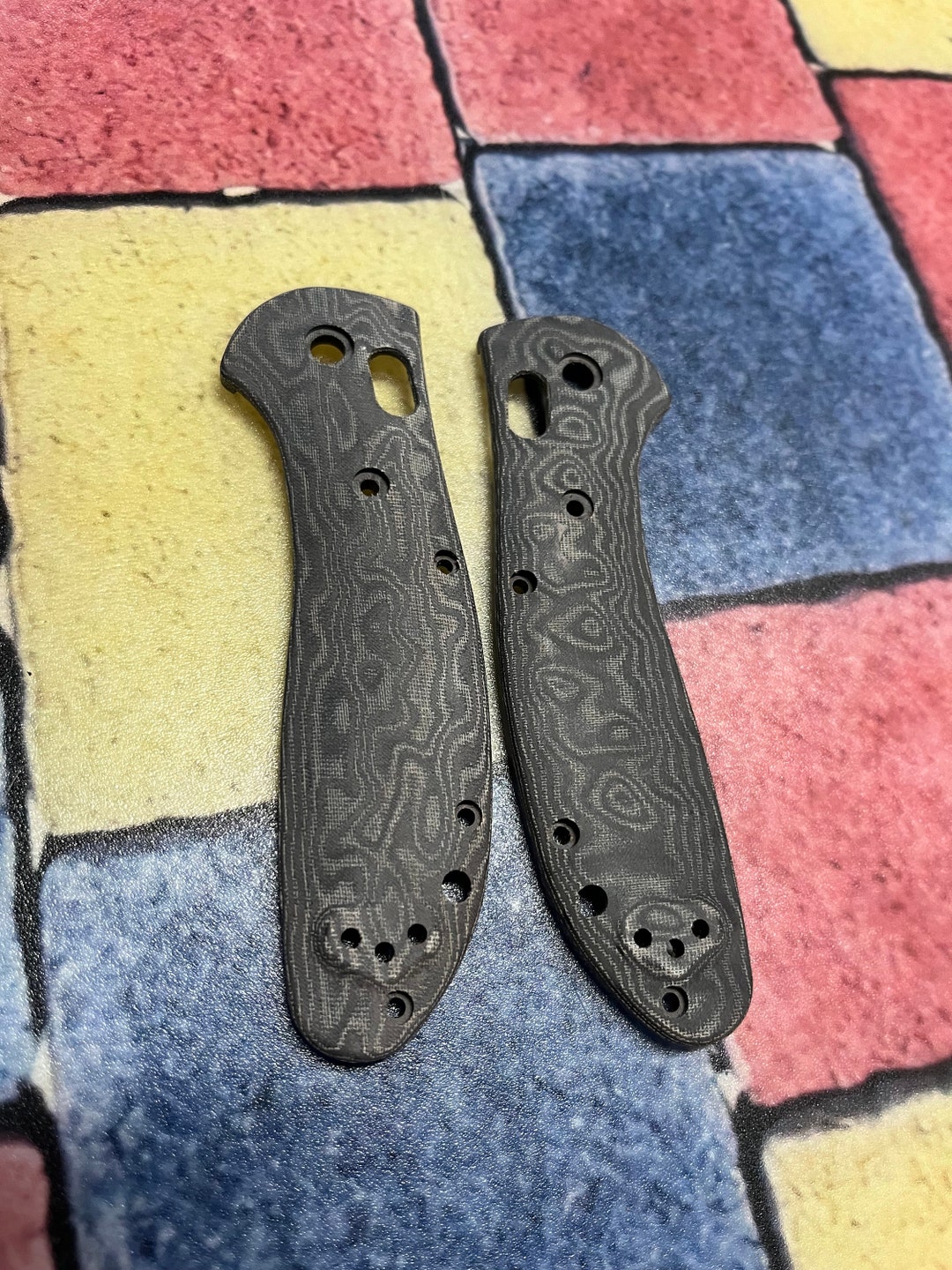 Benchmade Griptilian (large) Scale Set / Micarta Smooth Finish / Large ...