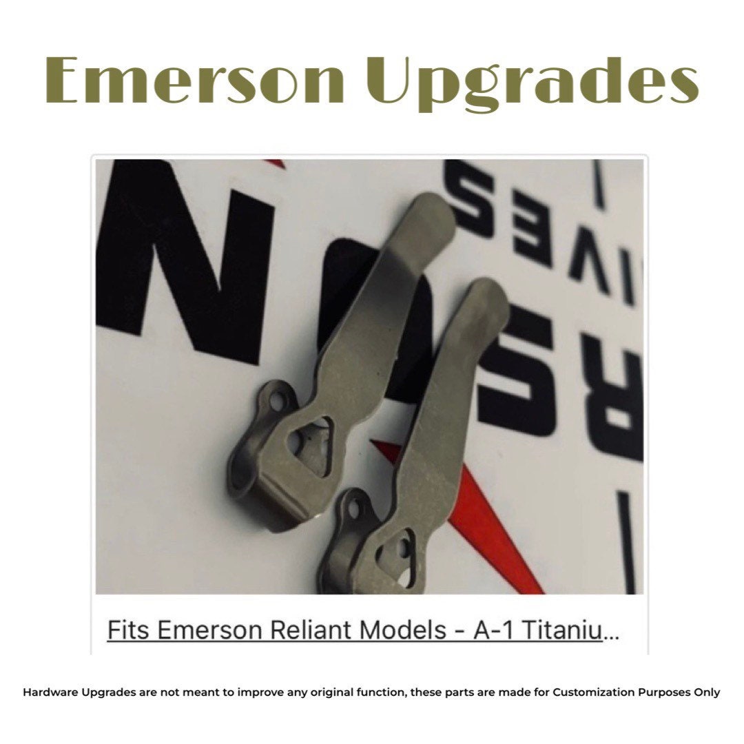 Emerson Knives / Works on Emerson Models Listed 1x - Etsy