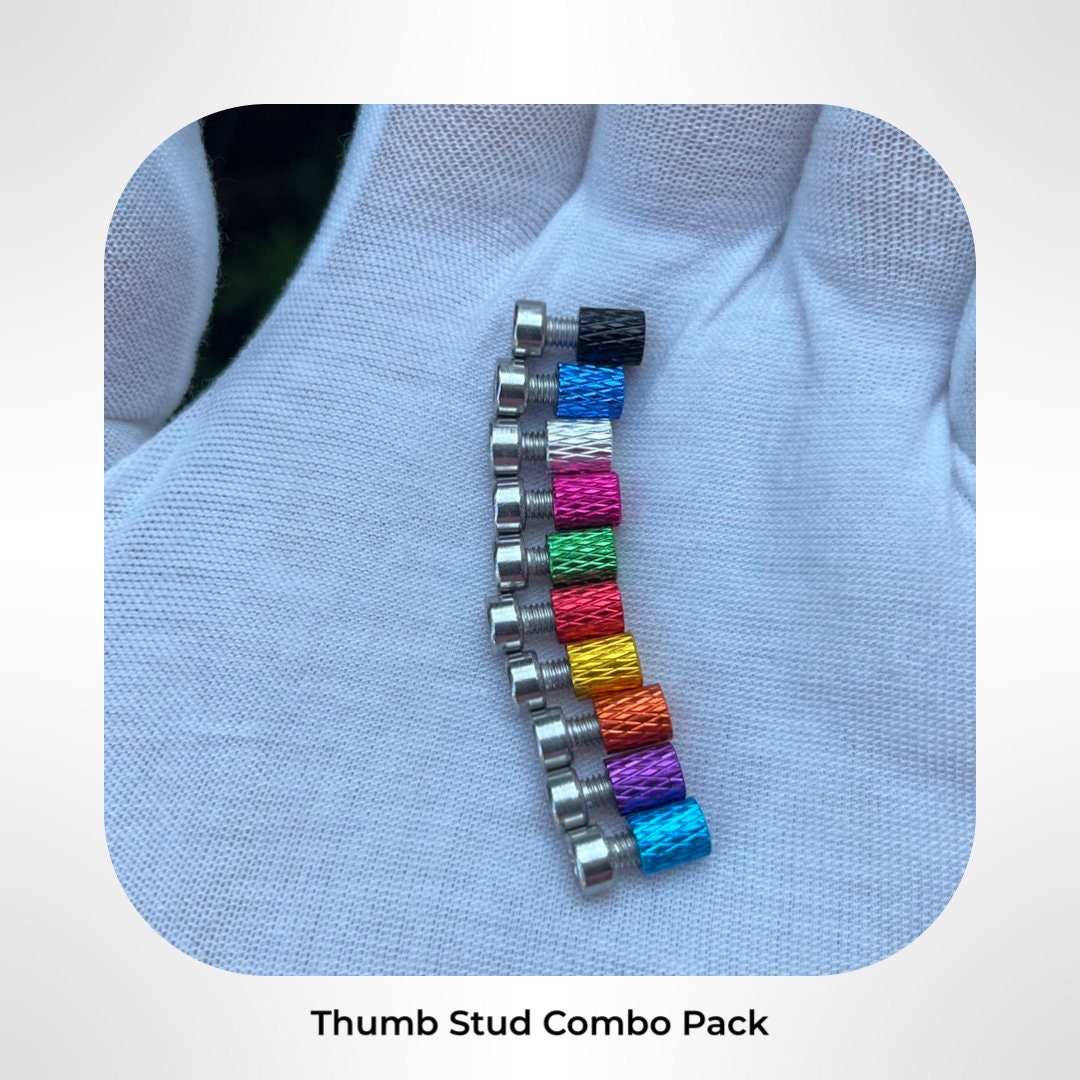 Benchmade COMBO Thumb Studs • 10x Pack • Custom XL Socket Back Thumb ...