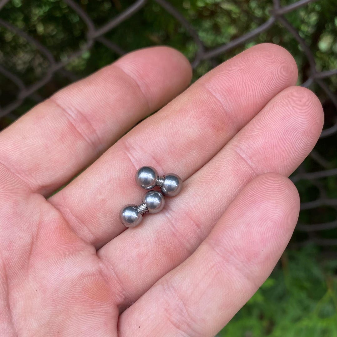 KIZER Azo Towser Chili Pepper Justice Models Thumb Stud / Double Silver ...