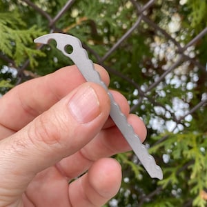 TITANIUM Backspacer for Chris Reeve Small Sebenza 21 + Small Sebenza 31 ...