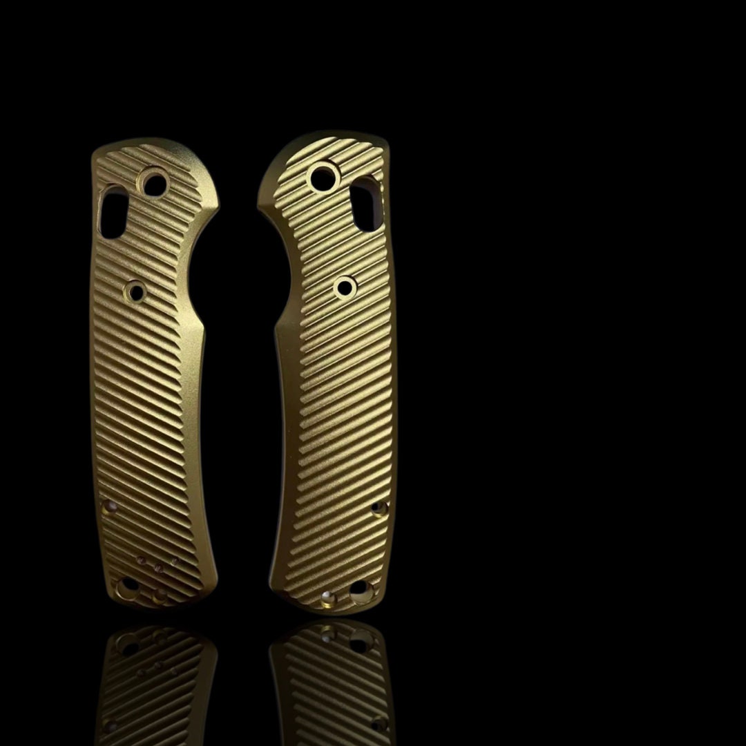 Benchmade Griptilian 550 551 (large) Scale Set / Metal Lined Finish ...