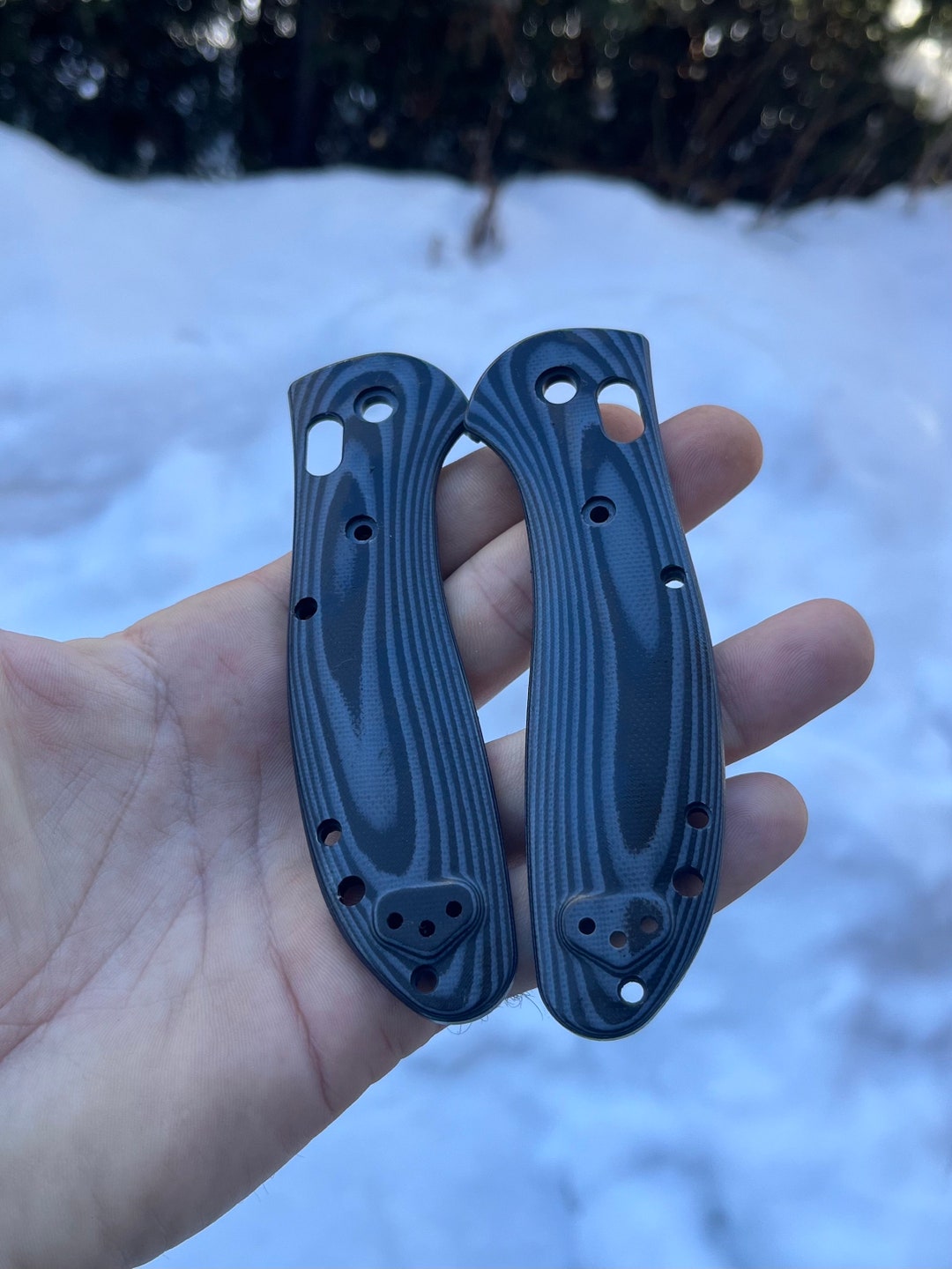 Benchmade Griptilian (large) Scale Set / G-10 Smooth Finish / Large ...