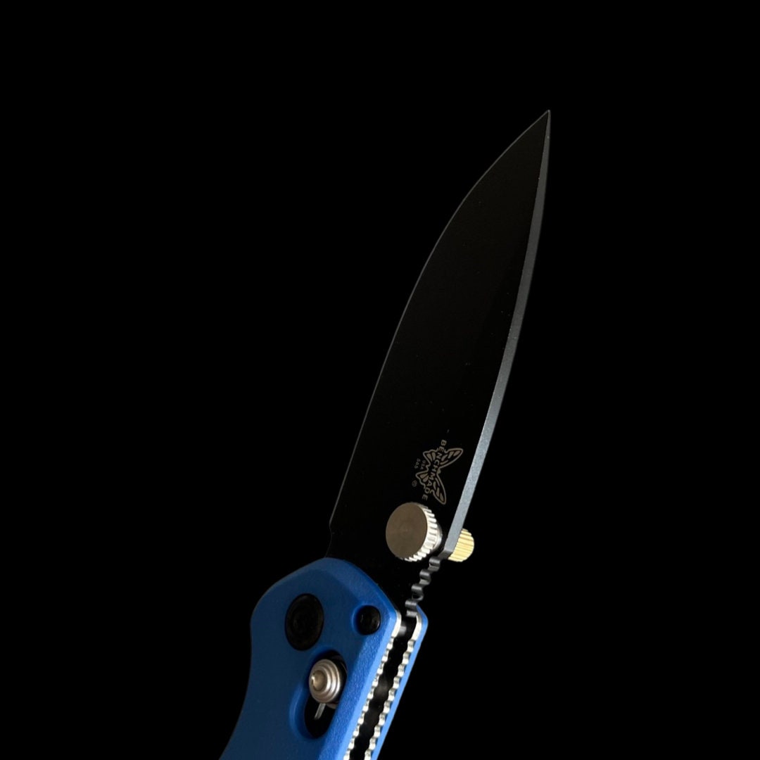 Benchmade Bedlam 860 Thumb Stud Custom Double Brass Back TF Thumb Stud ...