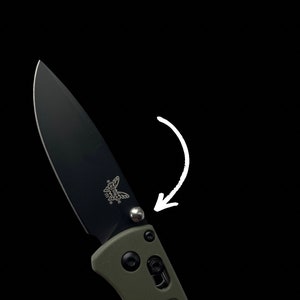 Replacement Benchmade Thumb Stud / Fits Models 533 535 940 945 551 552 ...