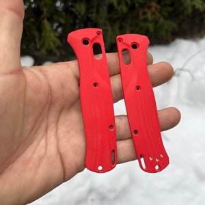 Benchmade Bugout 535 Replacement Scale Kit / RED G-10 Original Series ...