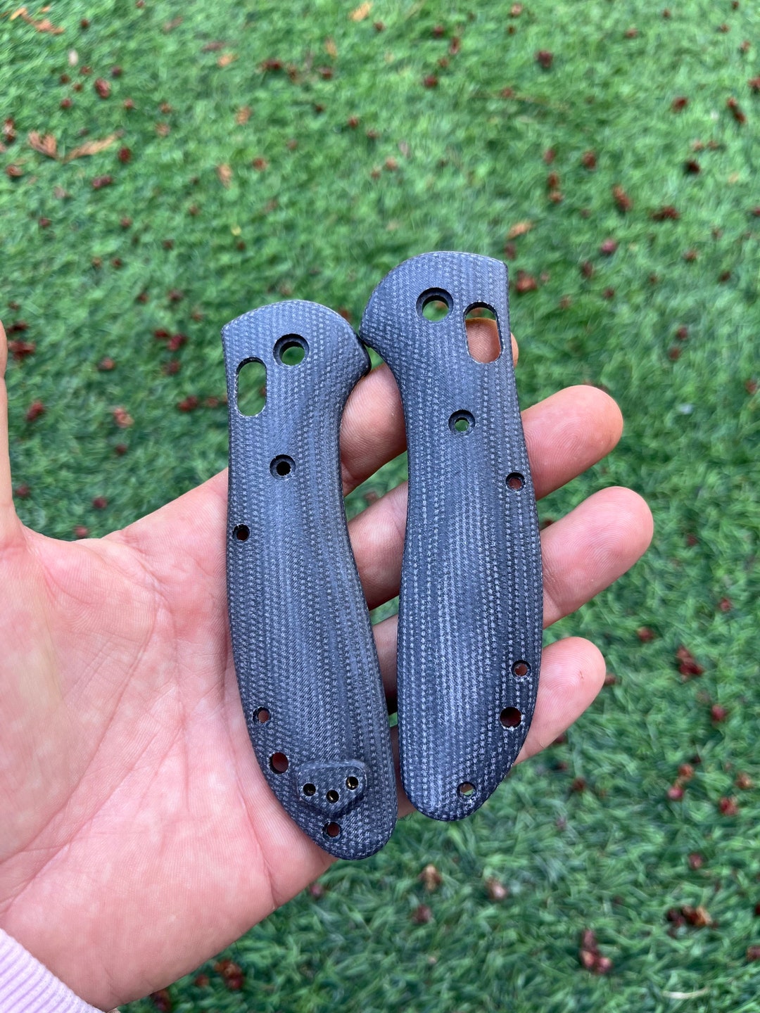 Benchmade Griptilian (large) Scale Set / Micarta Smooth Finish / Large ...