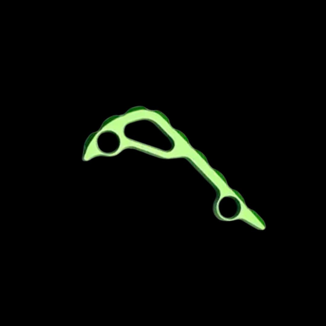 Benchmade Bugout 535 Ribbed Backspacer / Anodized Green / Benchmade ...