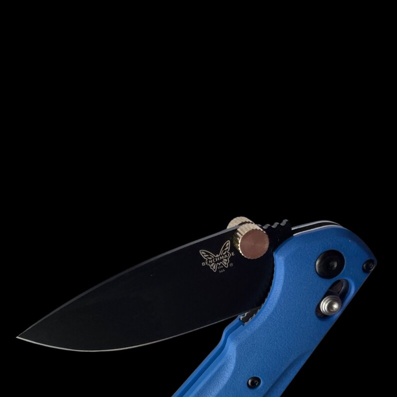 Benchmade Griptilian Thumb Stud Custom Double XL Brass Barrel Thumb ...