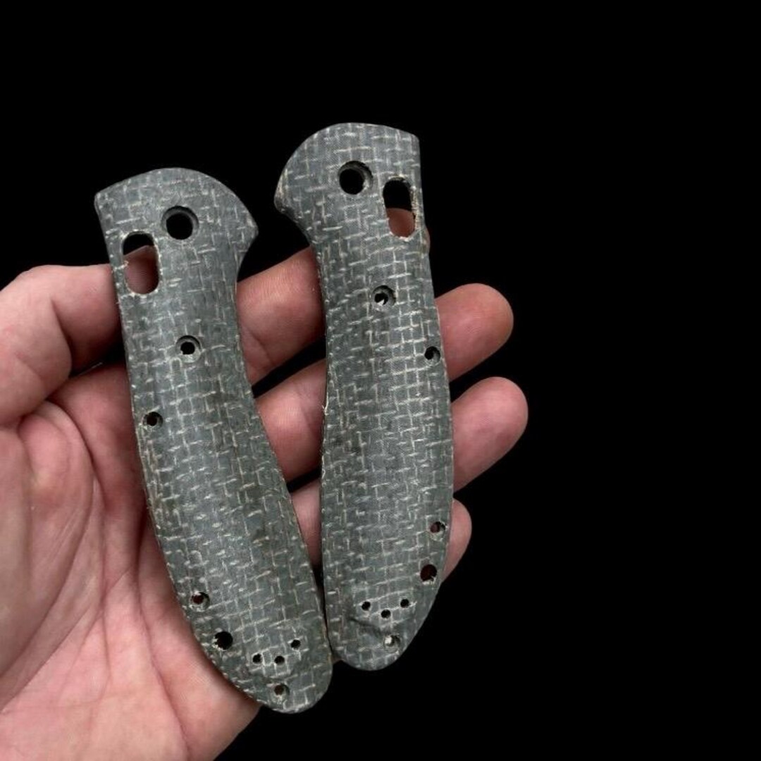 Benchmade Griptilian (large) Scale Set / Micarta Smooth Finish / Large ...