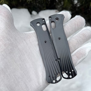 Benchmade Bugout 535 Replacement Scale Kit / BLACKOUT Metal Lined ...