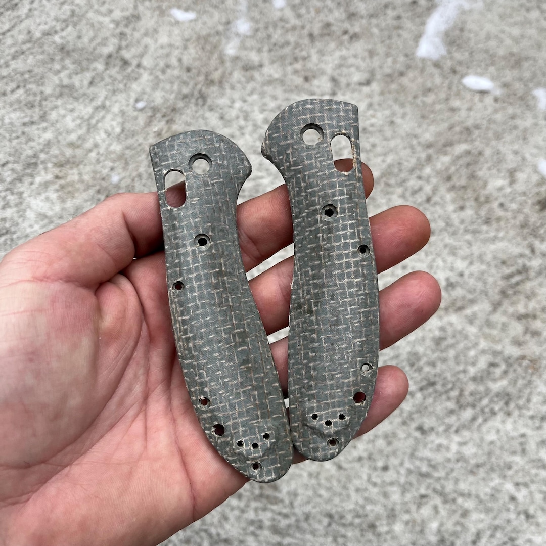 Benchmade Griptilian large Scale Set / Micarta Smooth Finish / Large ...