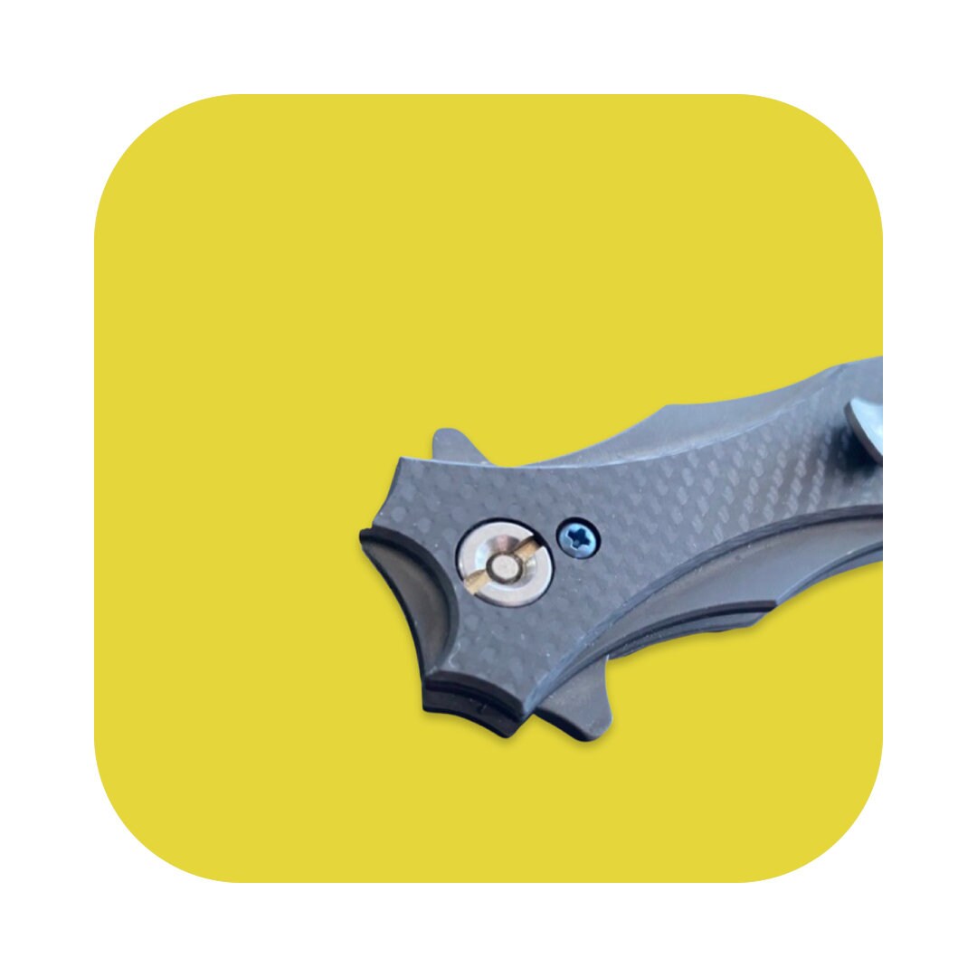 Scale Screws for Rick Hinderer Maximus 4x Anodized BLUE Titanium ...