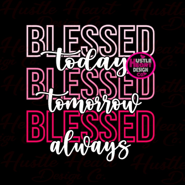 Blessed Svg - Etsy