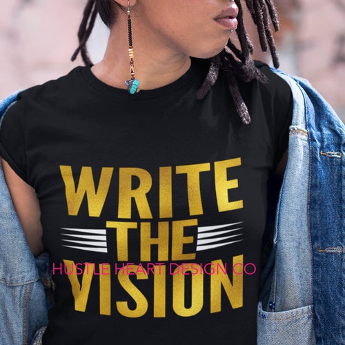 Write the Vision Svg Write the Vision and Make It Plain - Etsy