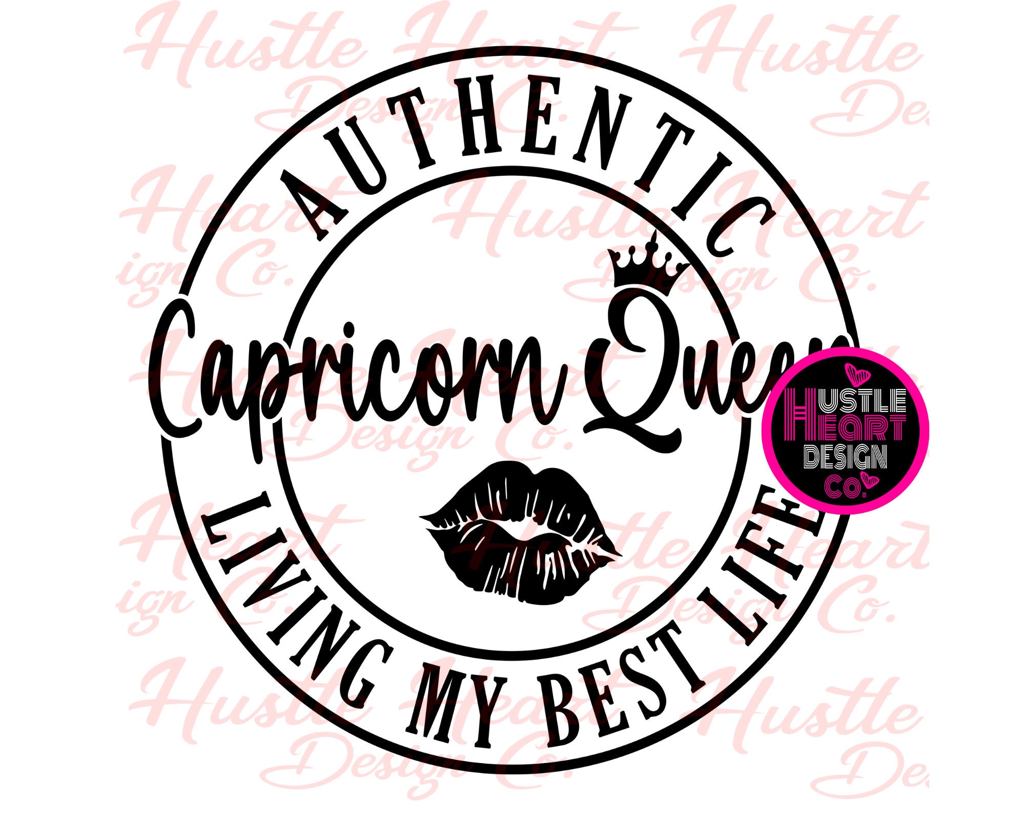 Authentic Capricorn Queen Svg, Faith and Favor Svg, December Queen Svg ...