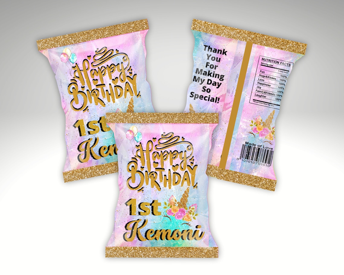 CANVA Chip Bag Template With Chip Bag Mockup, Chip Bag Template ...