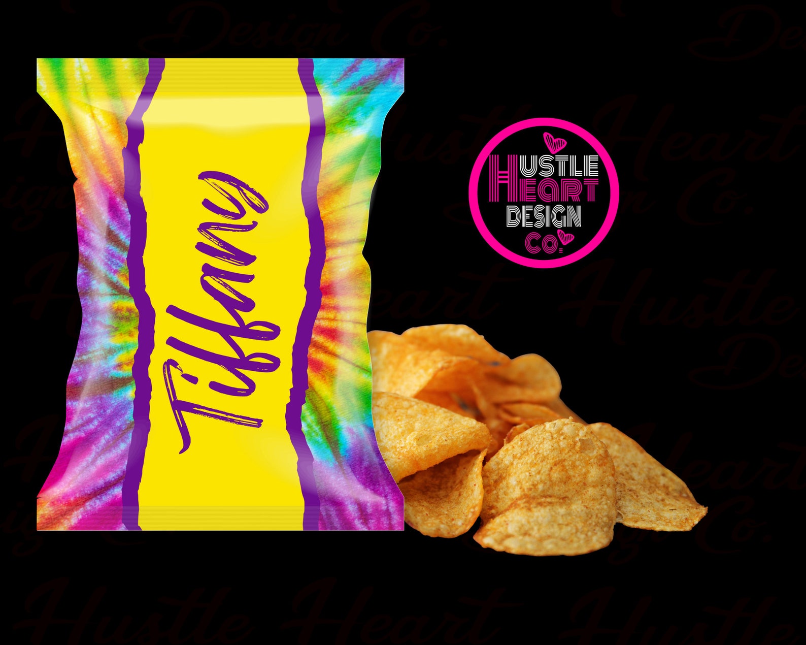 Chip Bag Mockup for Canva chip bag editable chip bag - Etsy Schweiz