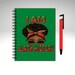 Spiral Notebook Mockup for Canva, Sublimation Pen Mockup, Drag and Drop ...