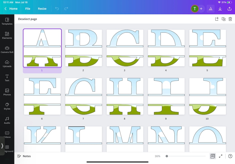 How To Outline Letters In Canva