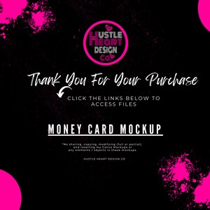 Money Card Mockup for Canva, Canva Frame Mockup, Drag and Drop Design ...