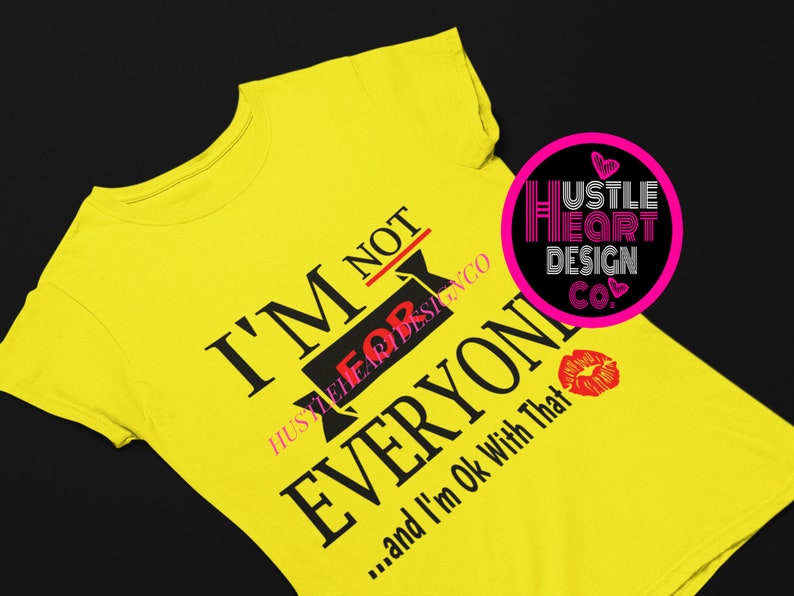 I'm Not for Everyone Svg I Am Not for Everyone Self Love - Etsy