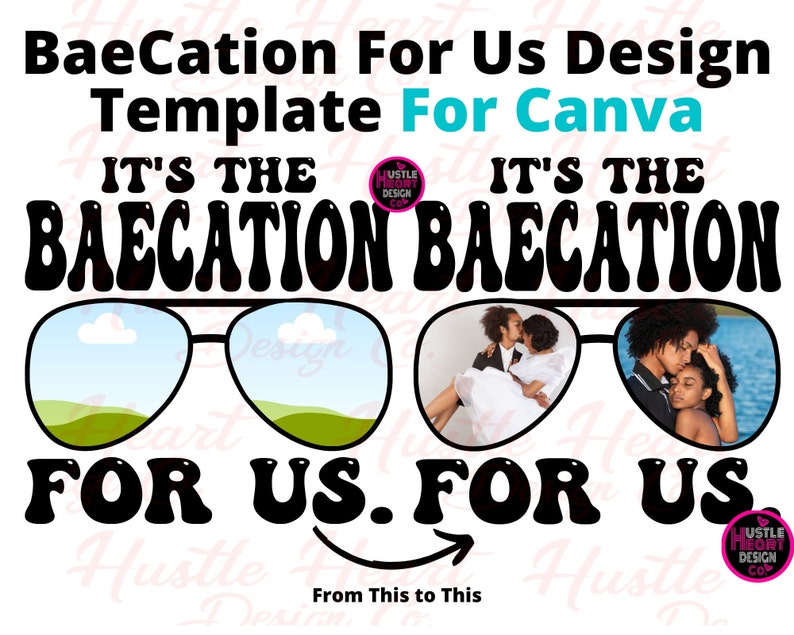It's the Baecation for Us Canva Frame, Couples Shirt Ideas, Baecation ...