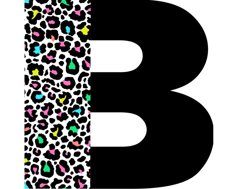 Canva Half Letters Template Fill Your Own Half Letters on - Etsy