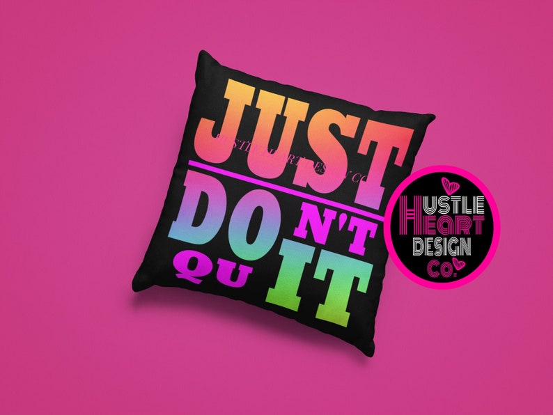 Just Don't Quit Svg, Motivational Svg, Affirmation Svg, Health and ...