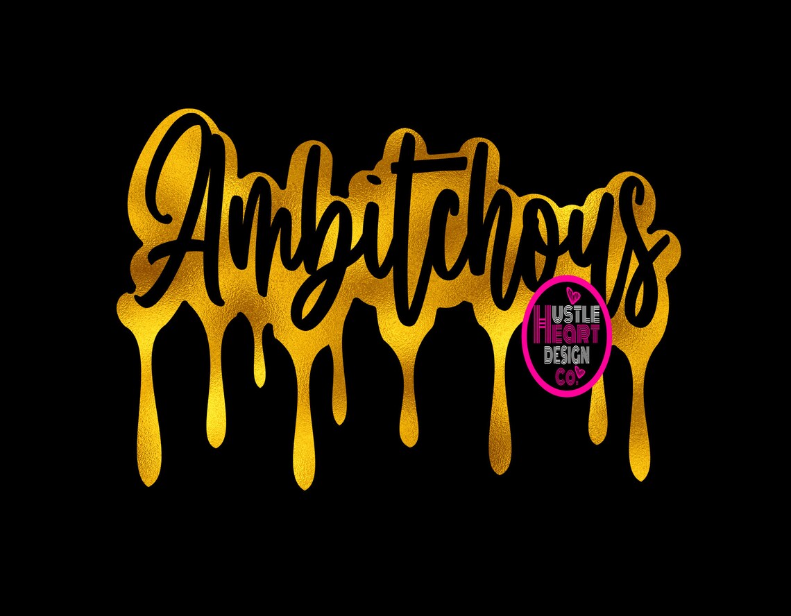 Ambitchous Svg Unbothered Svg Self Love Svg Flourishing - Etsy