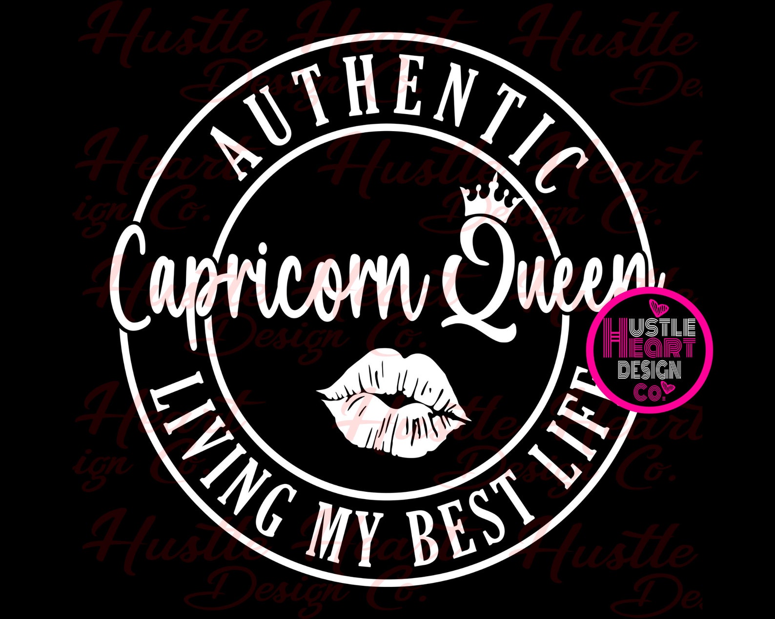 Authentic Capricorn Queen Svg Faith and Favor Svg December - Etsy