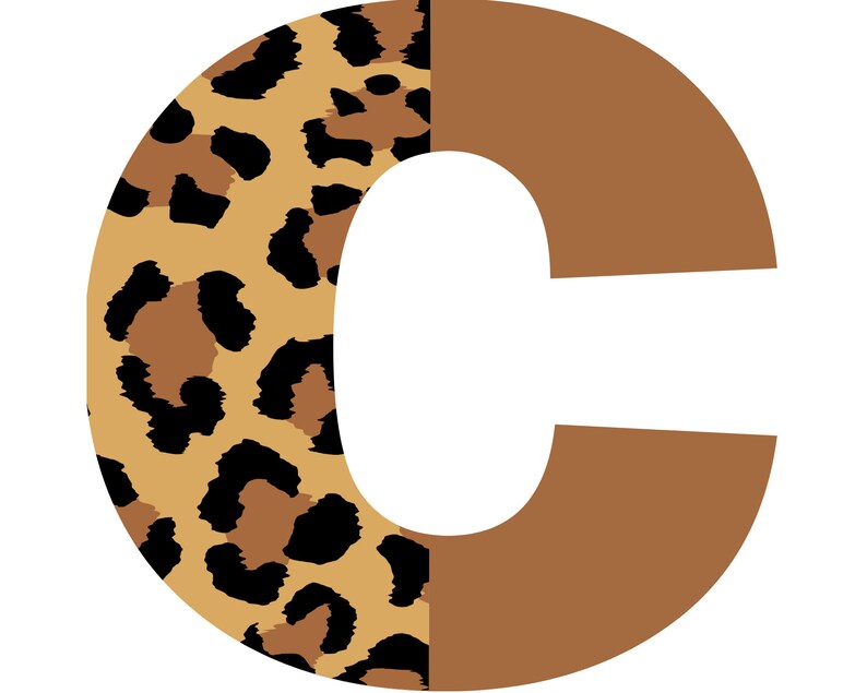 Canva Half Letters Template Fill Your Own Half Letters on - Etsy UK