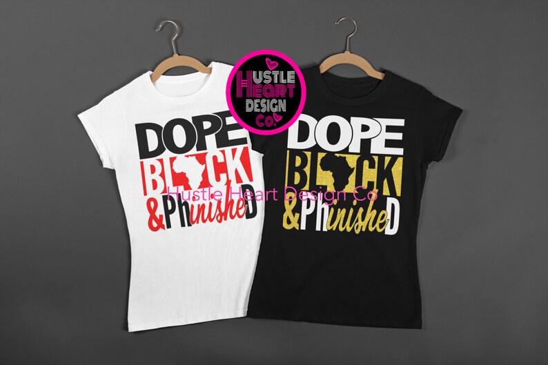 Black and Educated Svg Dope Black and Phinished Svg - Etsy