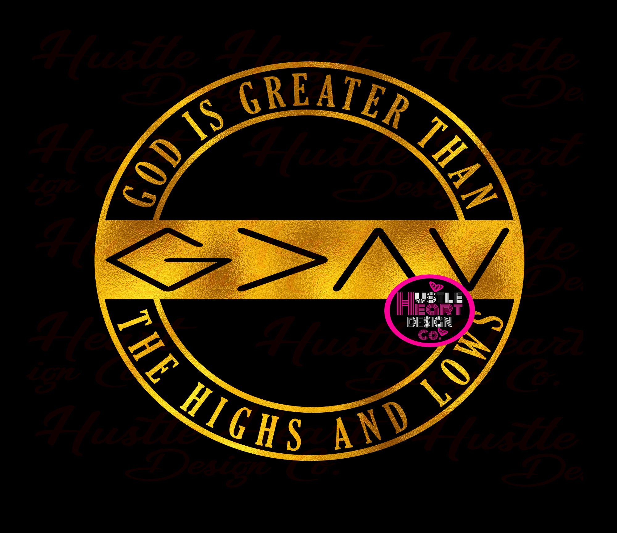 God is Greater Than the Highs and Lows Svg Grace of God Svg - Etsy