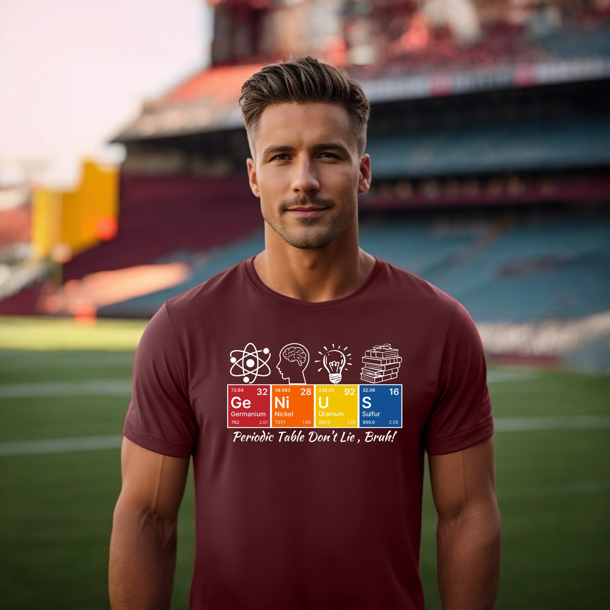 I'm a Genius Shirt, Periodic Table Don't Lie Bruh T-shirt, Humorous ...