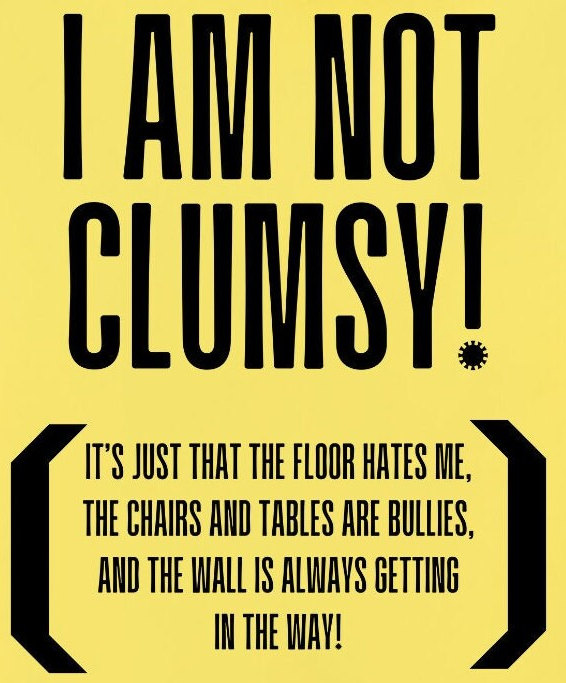 I'm Not Clumsy Funny Sayings Shirt, Sarcastic Gifts Men Women Kids T ...