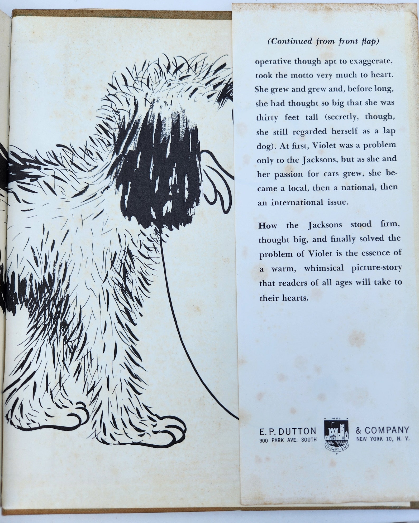 The Biggest Dog in the World by Ted Key, 1960. 1st Edition 1st Printing ...