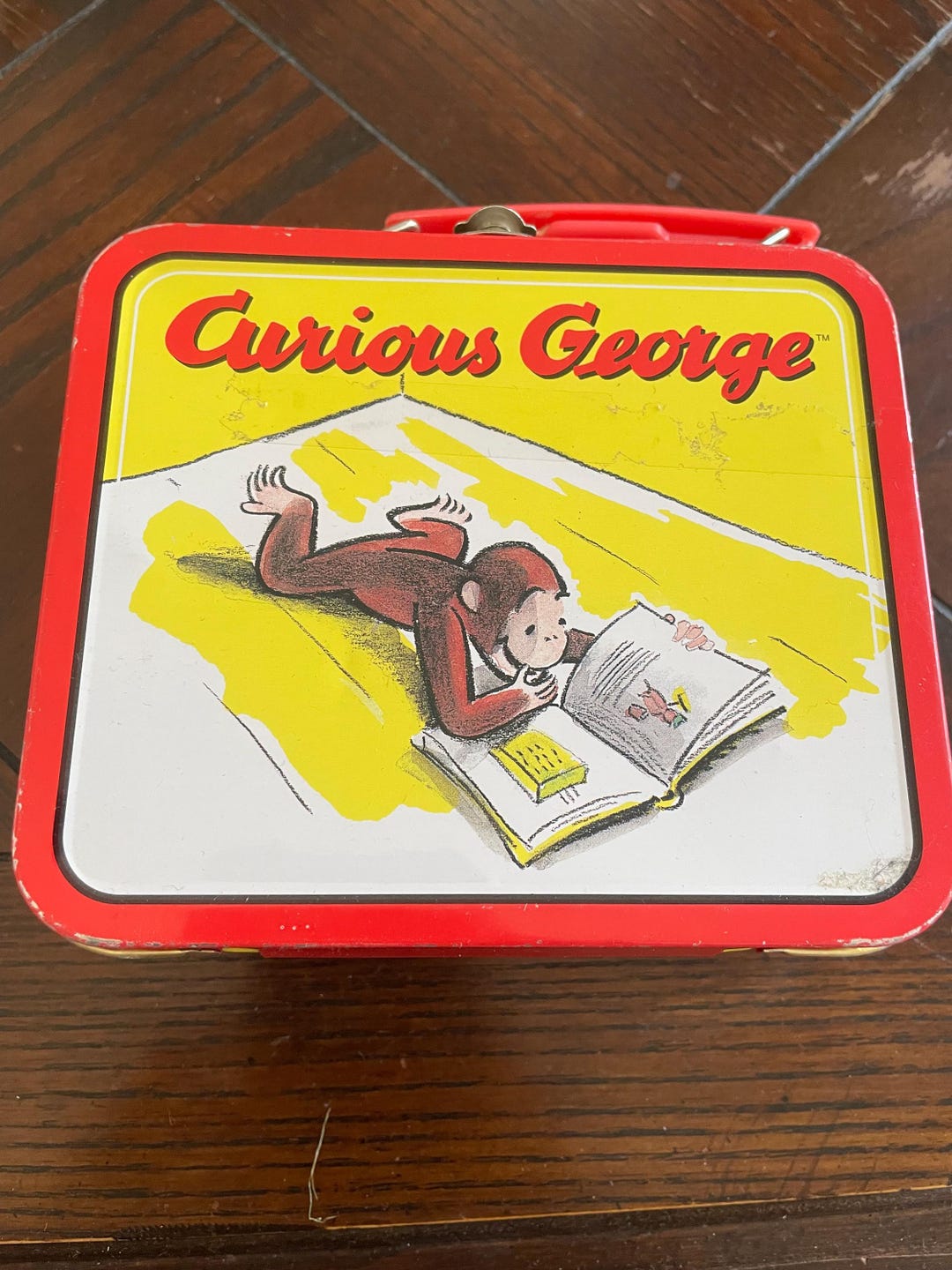 Curious George Small Lunch Box - Etsy