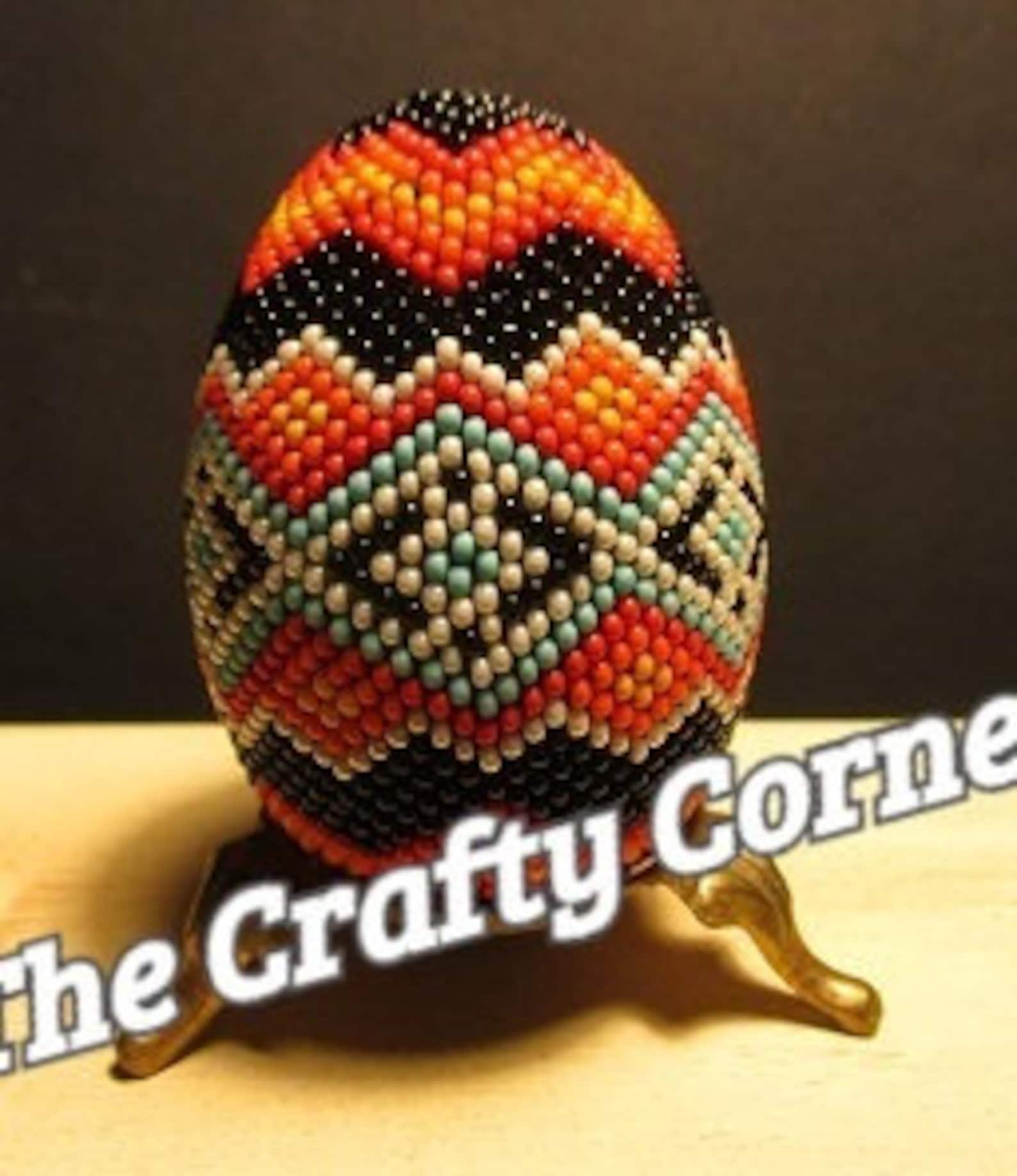 FLAMENCO, Beaded Egg Cover Tutorial - Etsy