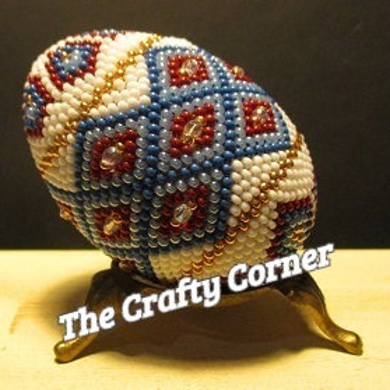 Beaded Easter Egg - Etsy