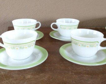 Pyrex Tea Cups - Etsy
