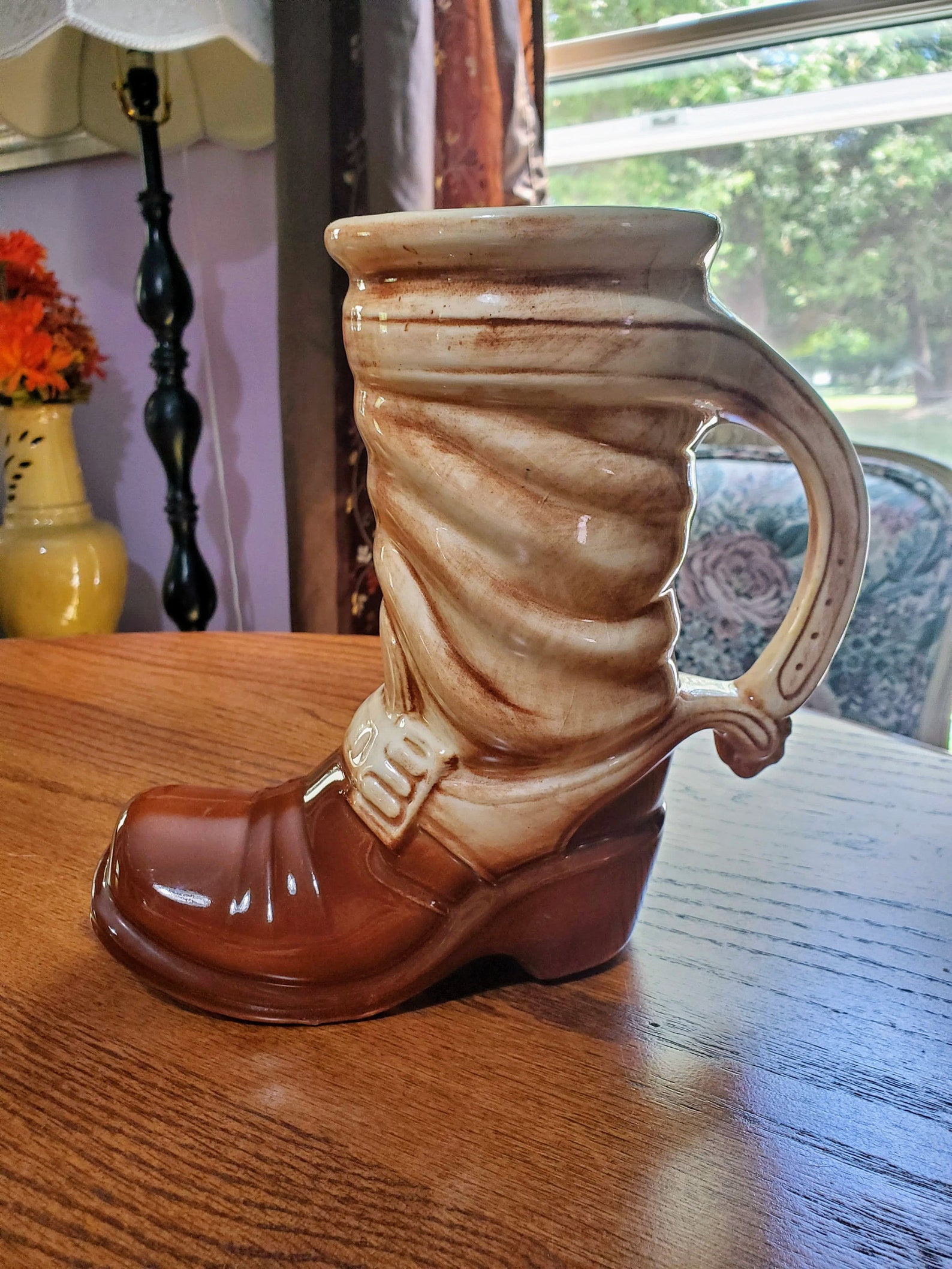 McCoy Pottery Beer Boot Stein Cowboy Boot Stein Vintage | Etsy