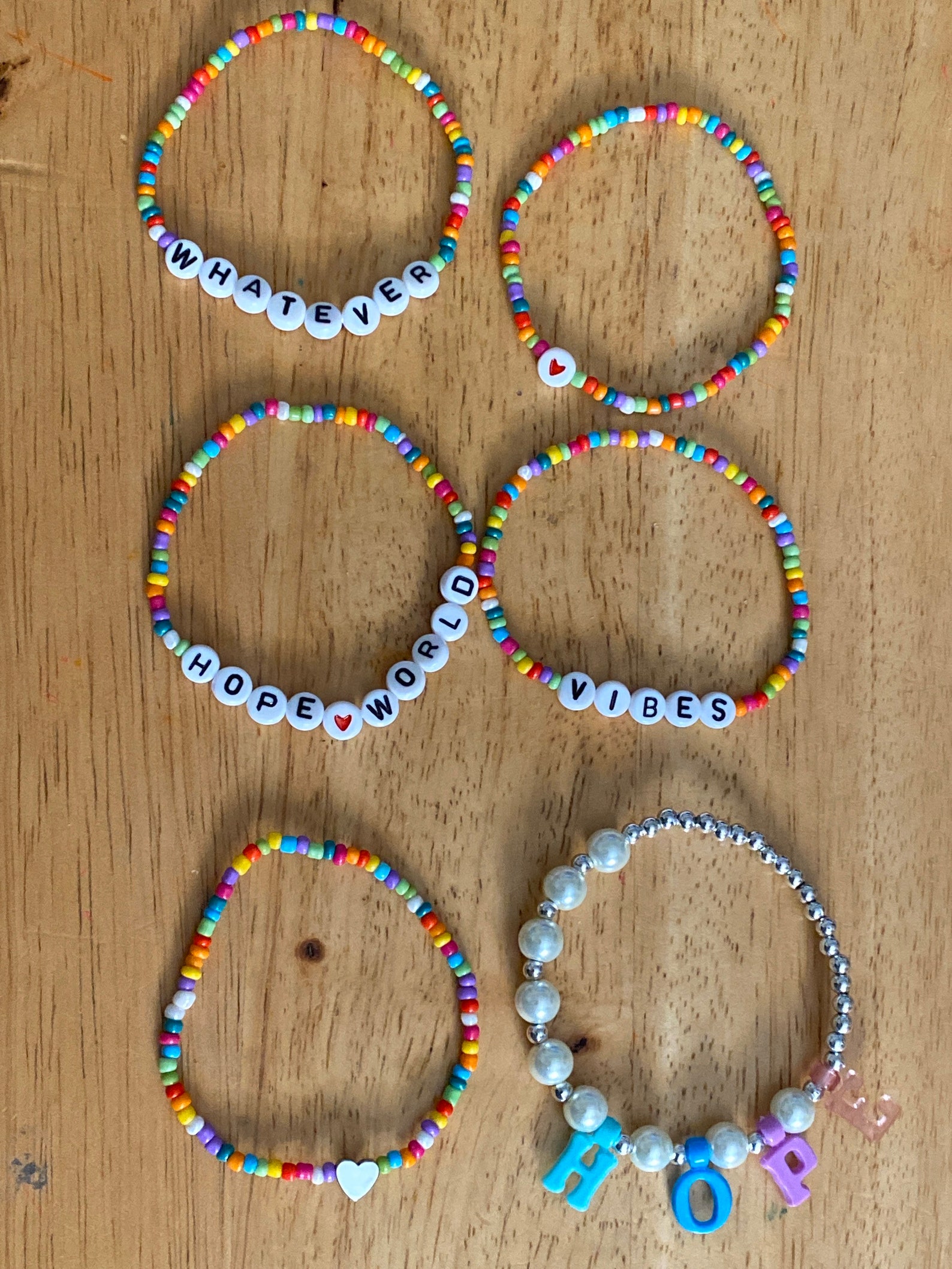 Colorful Trendy Seed Bead Bracelets Jhope Bracelet Vsco Etsy