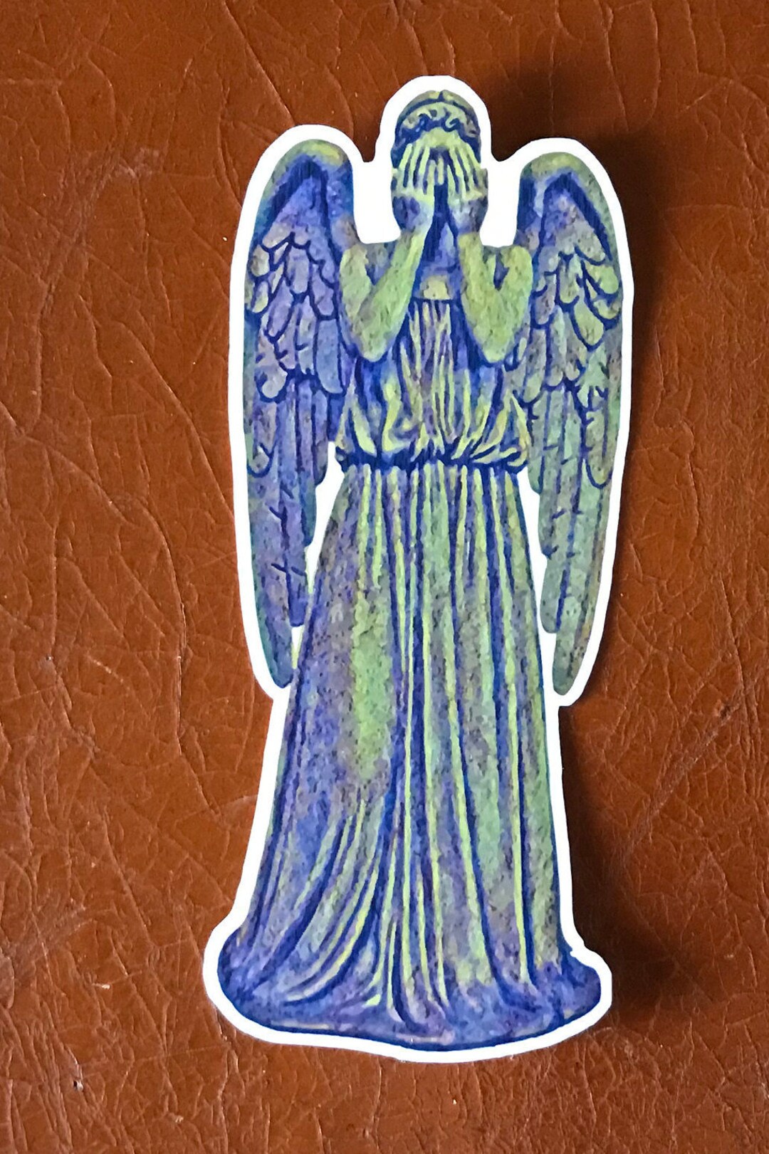 Weeping Angel Sticker Decal Laptop Sticker for Hydroflask Doctor Who ...