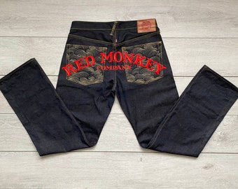 Red Monkey Jeans - Etsy