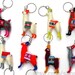 Lot of 10 Key Chain Llama Alpaca Wool Miniature, Llama Alpaca Keychains ...